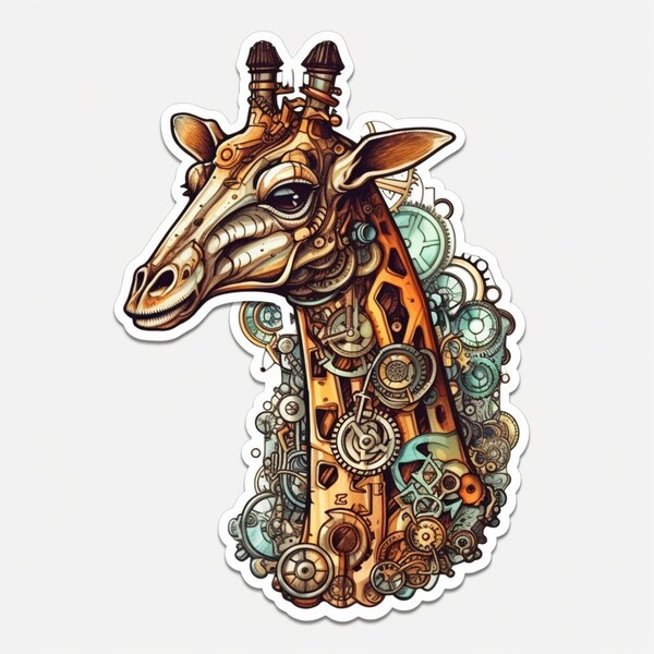 Steampunk Giraffe - Etsy