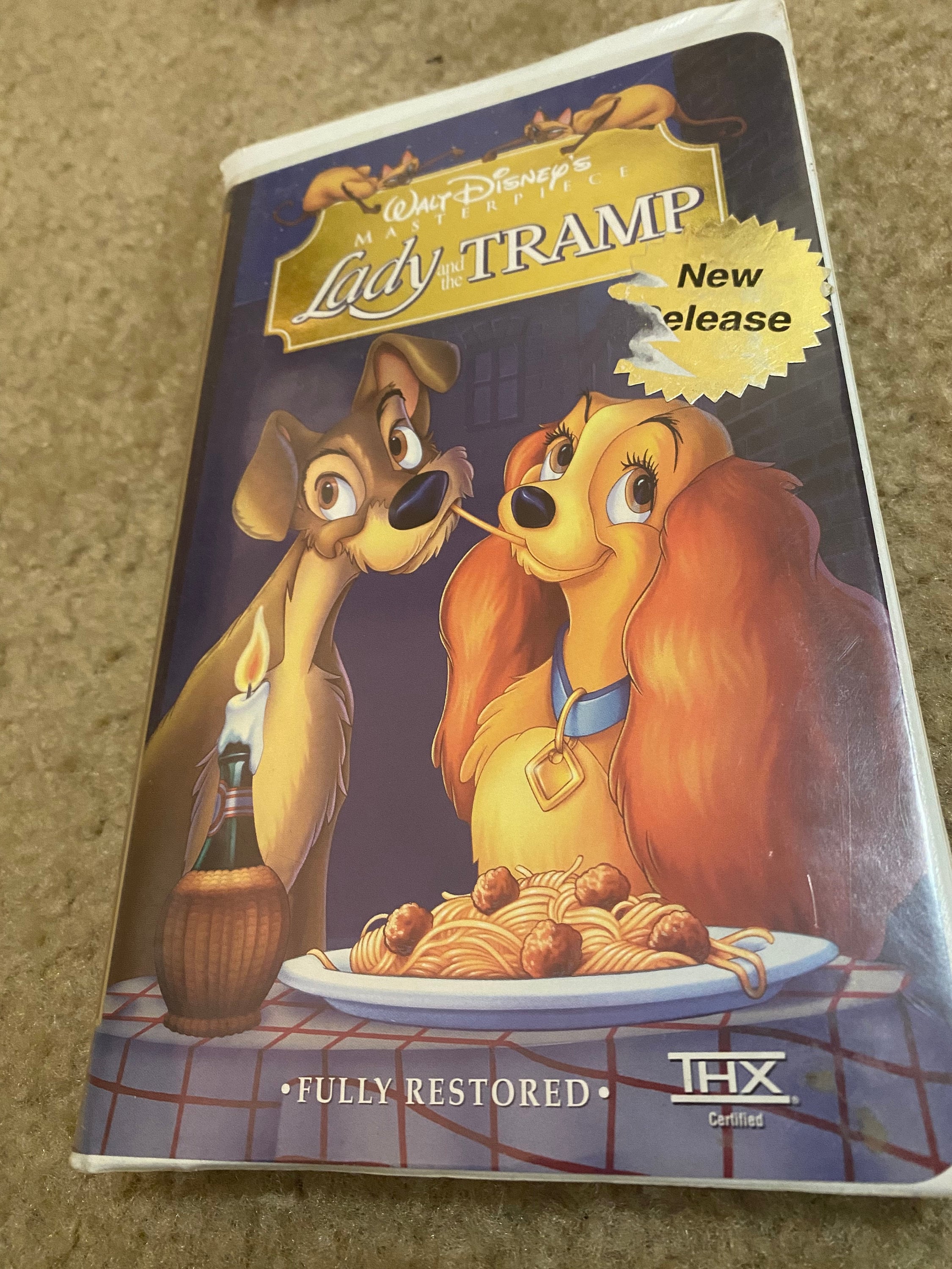 Lady and the Tramp VHS - Etsy