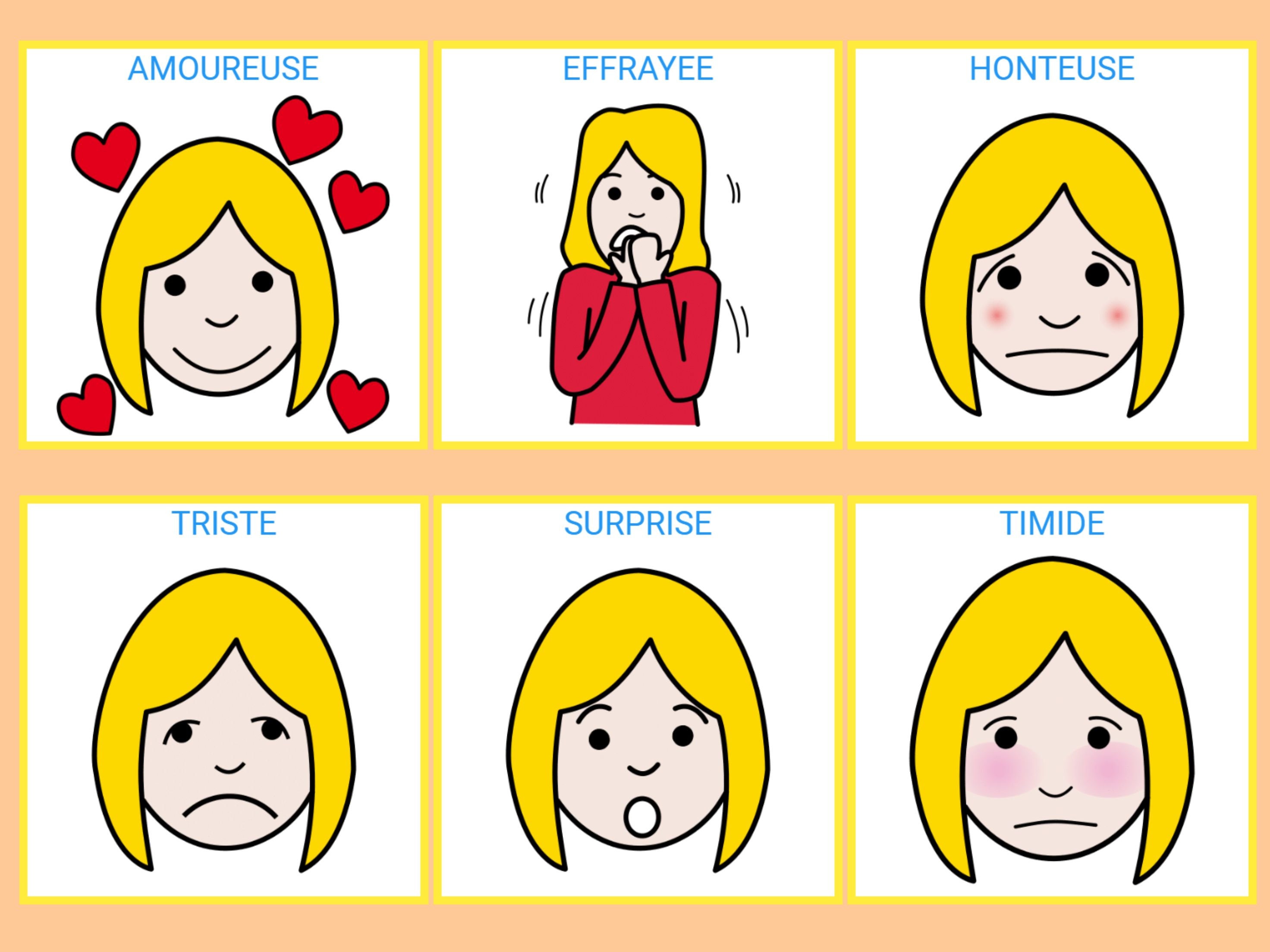 Affiche, support visuel pour exprimer ses émotions - Etsy France