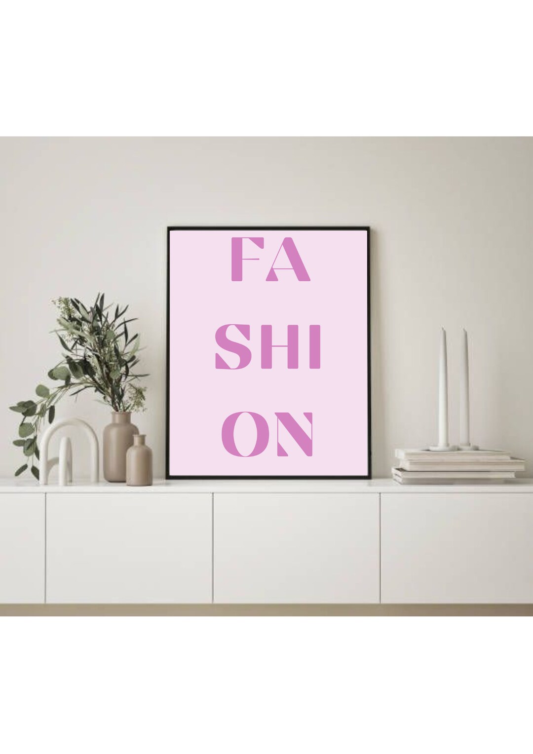 Wall Poster Pink Poster Personal Development Poster Colorful - Etsy