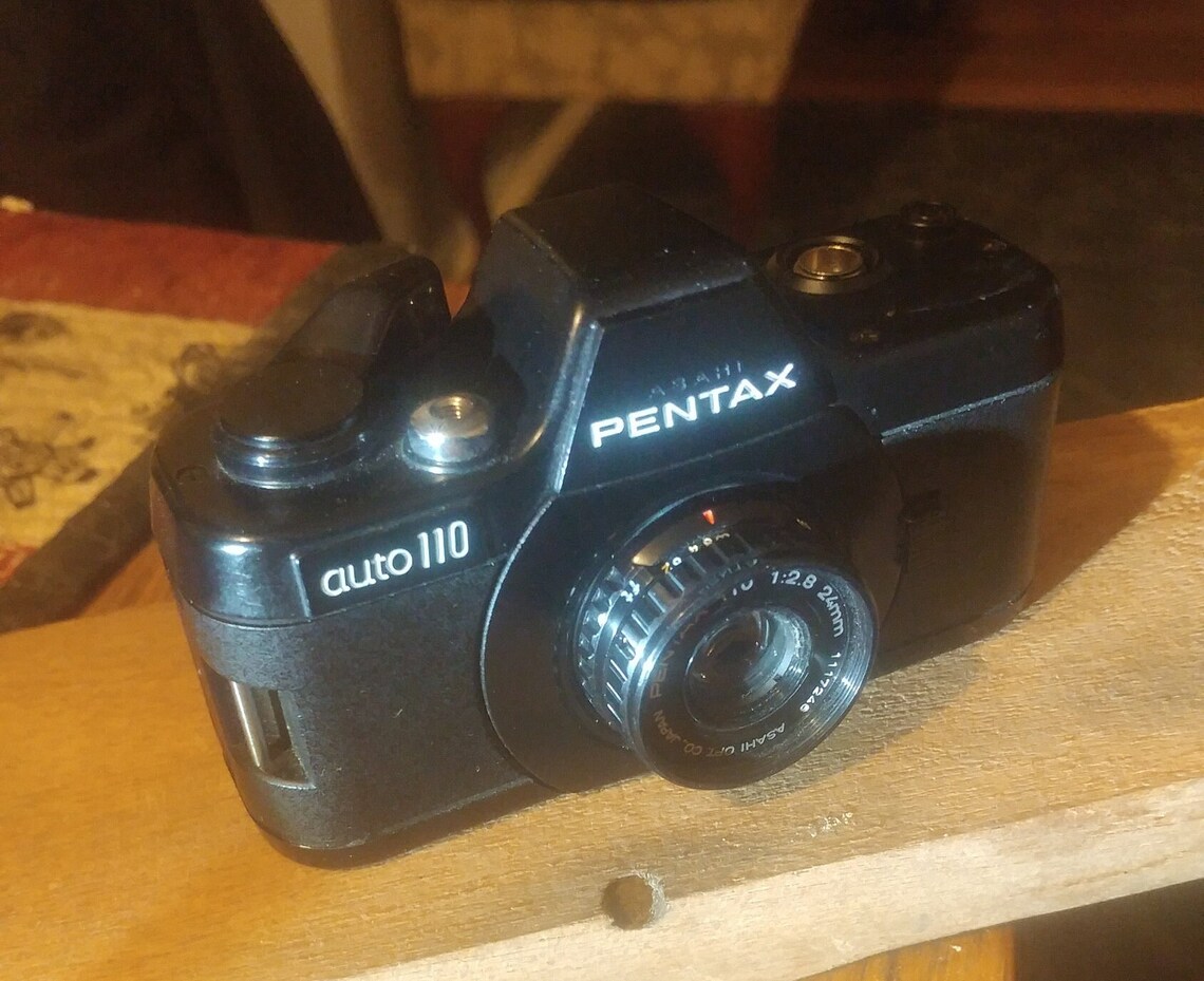 Pentax Auto 110 SLR Mini Camera - Etsy