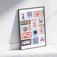 Diet Coke Guest Check Poster - DIGITAL DOWNLOAD - Etsy
