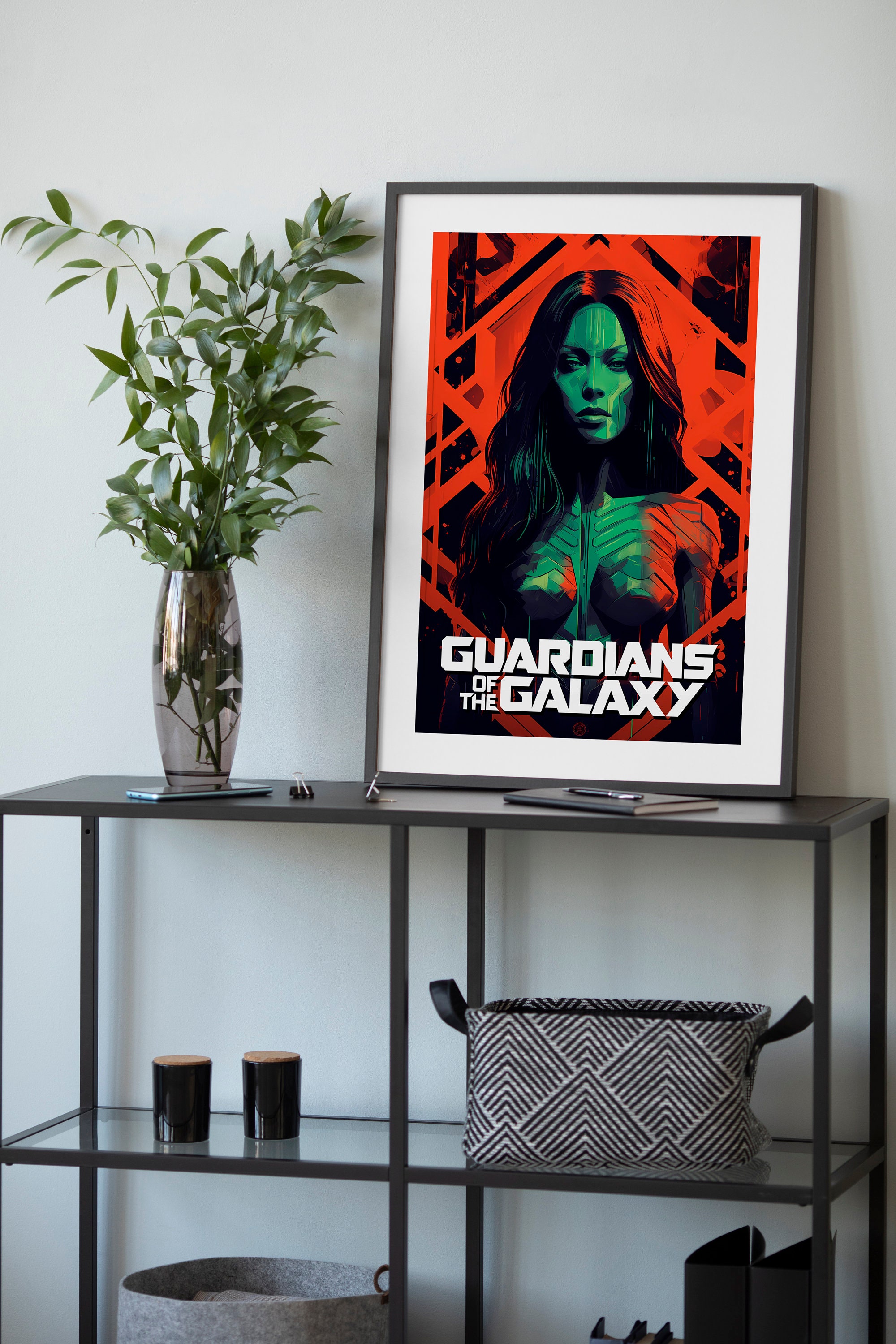 Guardians of the Galaxy Artwork / Gamora Print / Movie Posters - Etsy