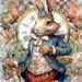 Peter Rabbit Easter Digital Download A4 Rice Paper Decoupage Junk ...