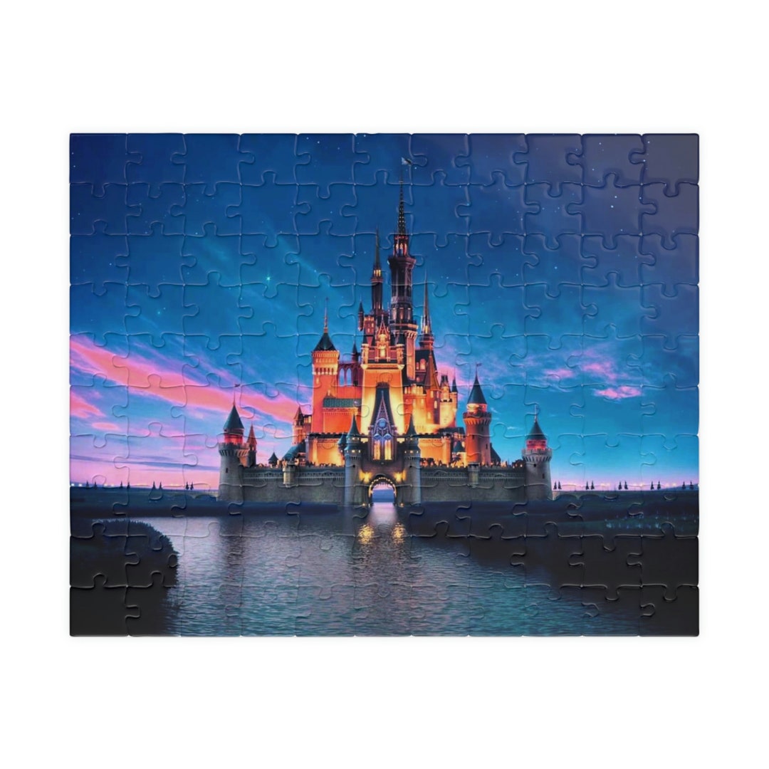 Disney Castle Puzzle - Etsy