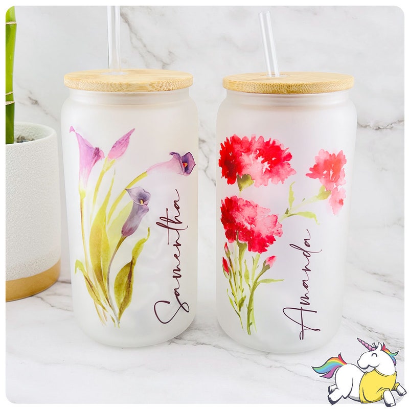 Personalized Glass Cup - Etsy