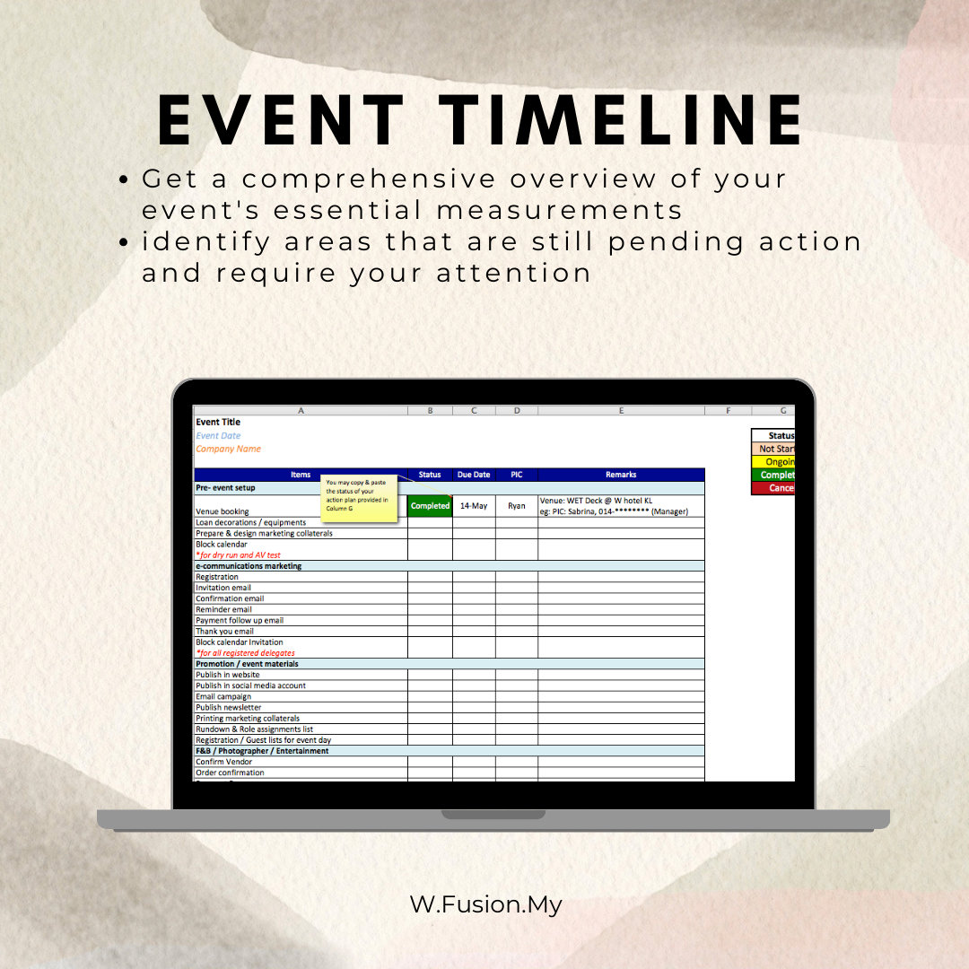 Corporate Event Planner Guide and Templates Event Planning Event ...