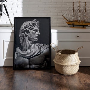 Roman Sculpture Paint, Instant Download, Printable, Greek Mythology Art ...