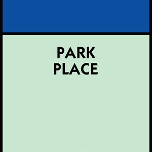 Monopoly Property Collection Set of 22 CARD Pack Monopoly All STREET ...