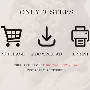Roman Sculpture Paint, Instant Download, Printable, Greek Mythology Art ...