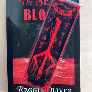 Hunter Rune Bookmark - Laminated Dark Fantasy Bookmark, Gift for Souls ...