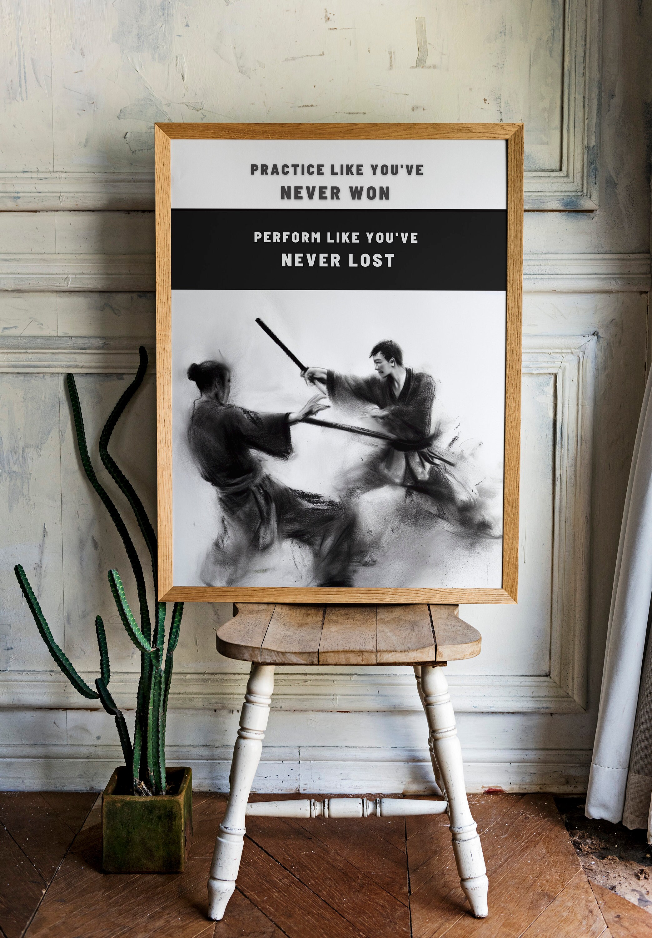 Martial Arts Poster, Karate Tae Kwon Do Sparring, Karate Wall Art ...