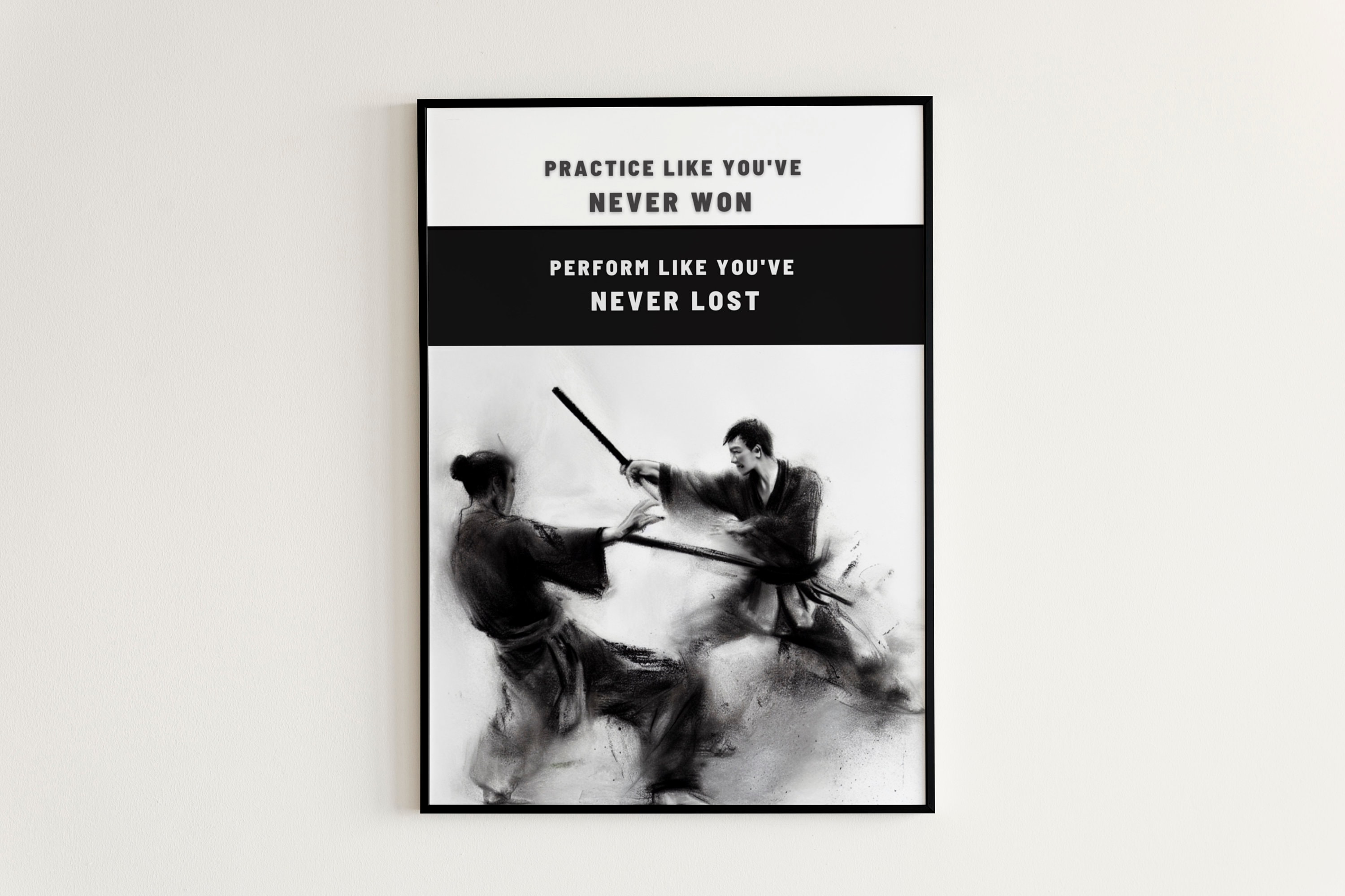 Martial Arts Poster, Karate Tae Kwon Do Sparring, Karate Wall Art ...