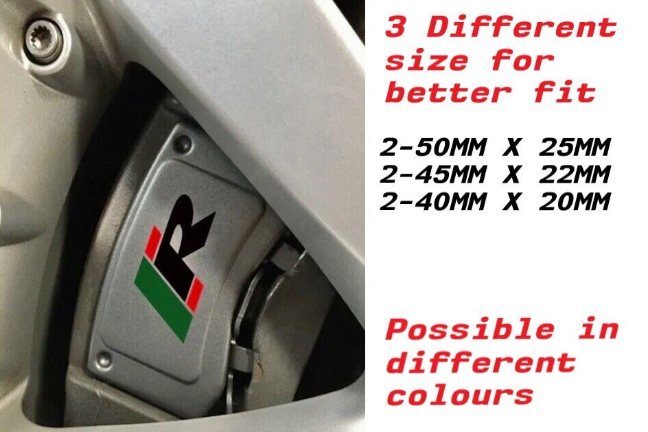 6x Jaguar R Brake Caliper Decals Stickers in BLACK High-temp - Etsy UK