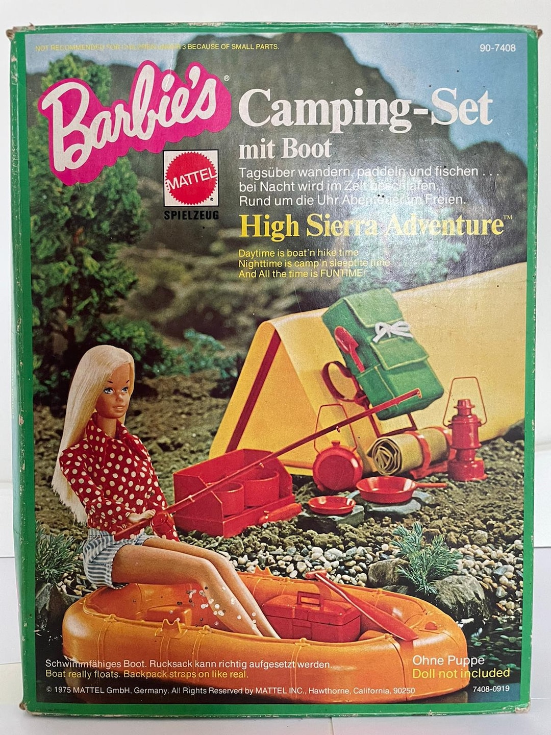 Vintage 1974 Barbie Camping Set Complete - Etsy
