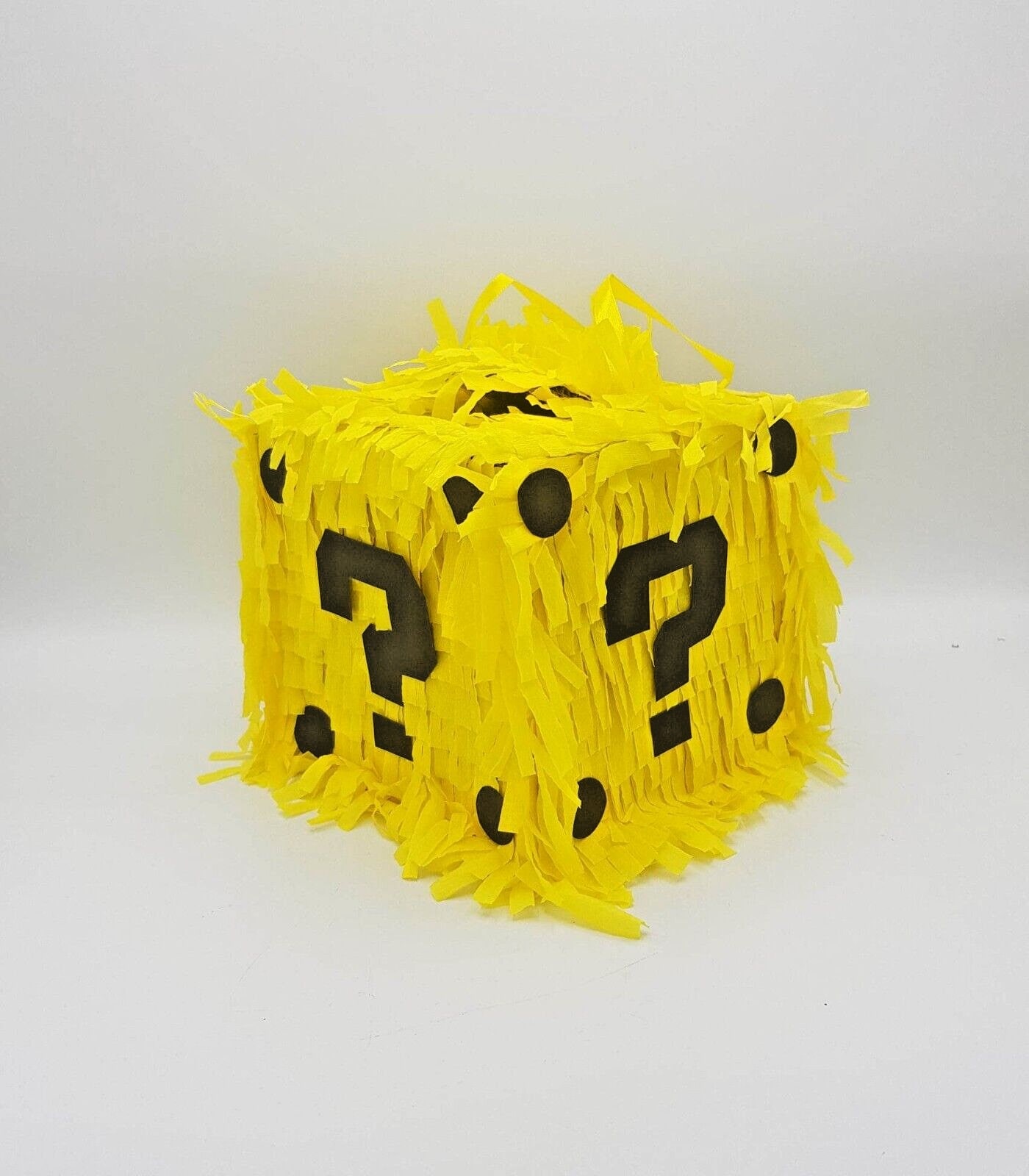 Birthday Mystery Pinata Mario Kids Party Pinatas Mystery Blocks Pinata ...