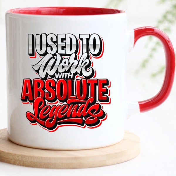I Used to Work With Legends - Etsy UK