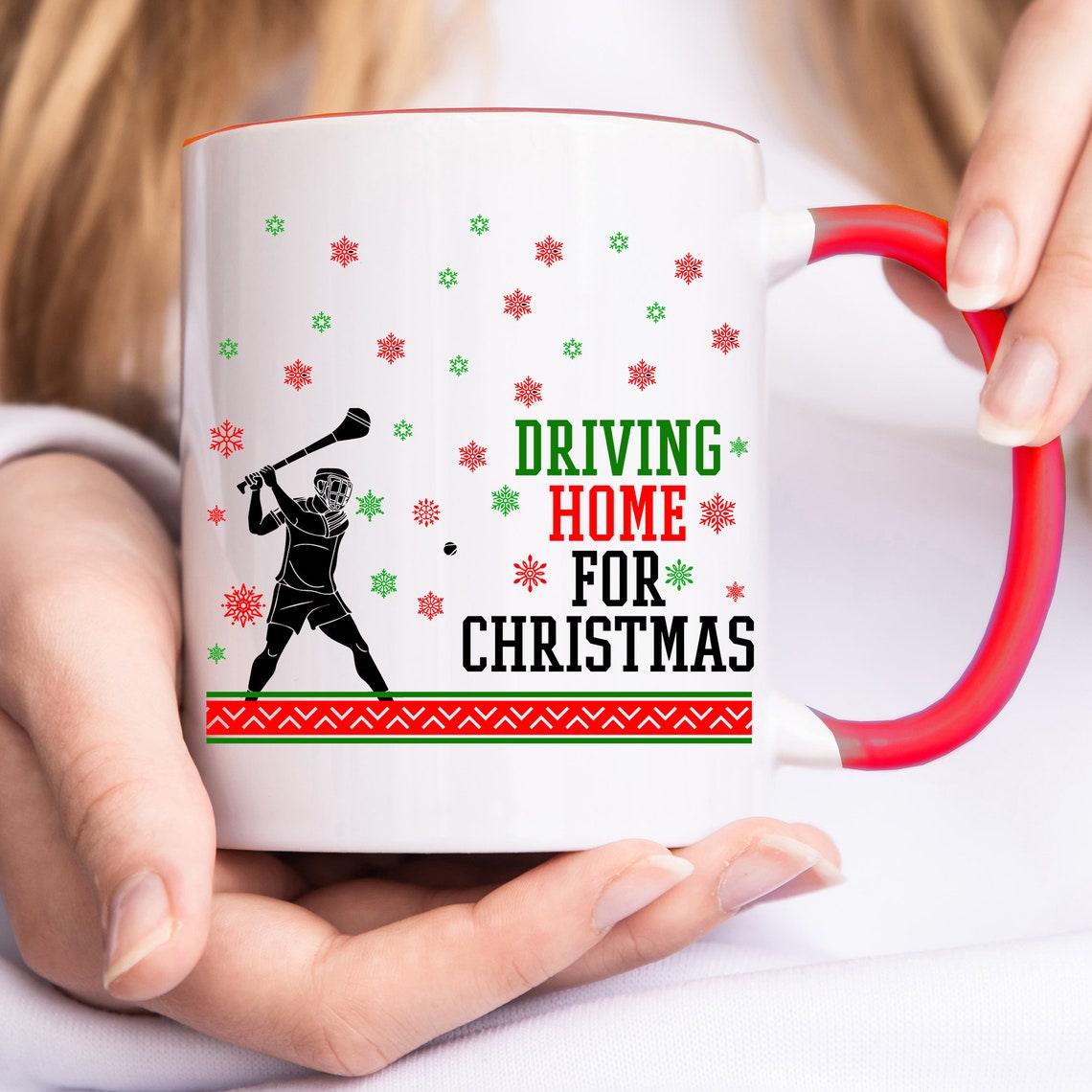 Christmas Hurling Mug – Irish GAA Gift, Driving Home for Christmas - Etsy