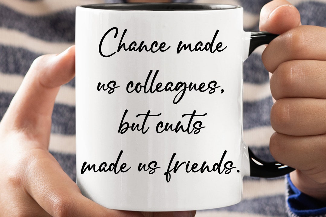 Rude Gifts Colleague Mug Adult Humour Rude Gift Sarcastic Gift Rude ...