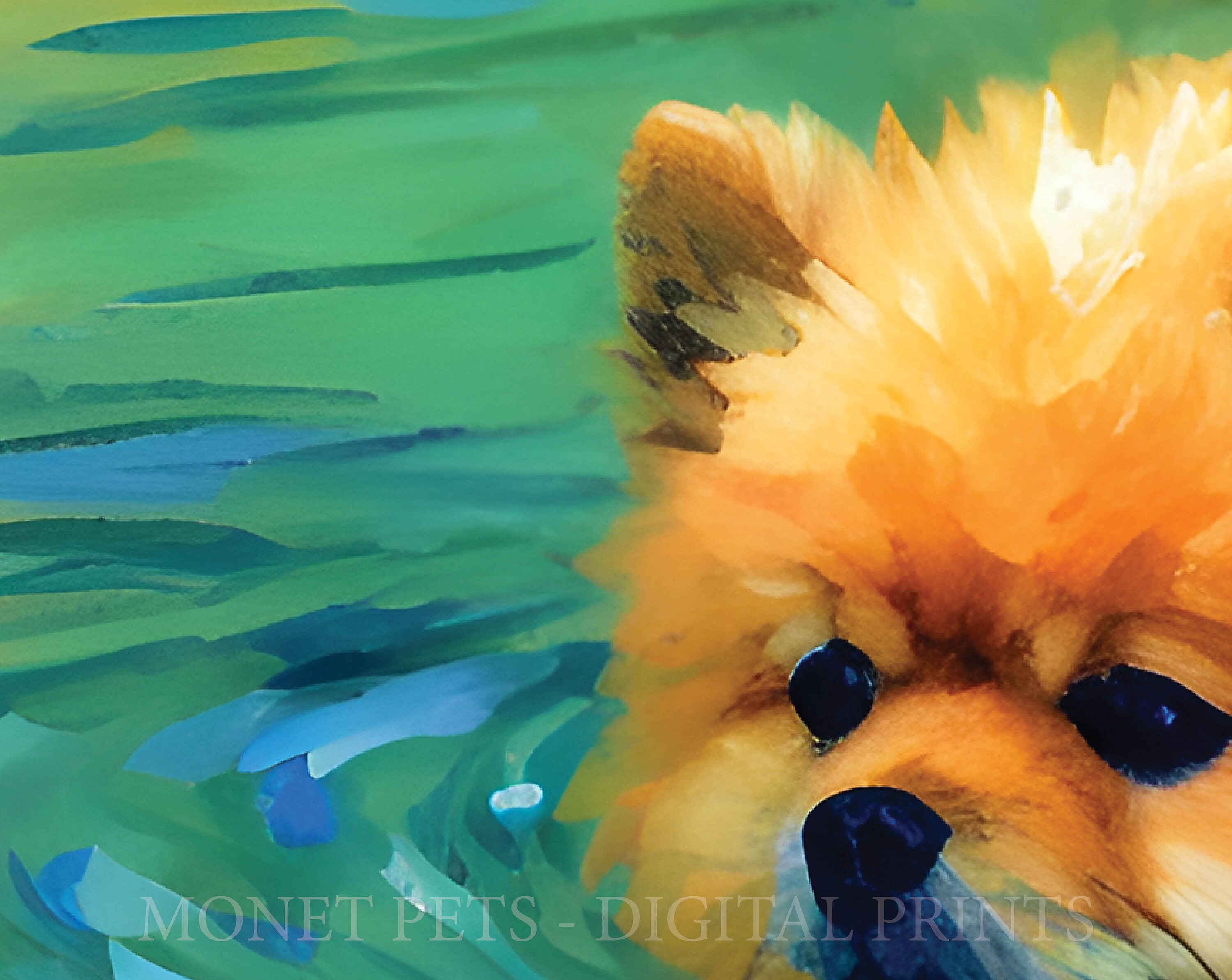 Pomeranian Dog Digital Download Printable Poster Owner - Etsy