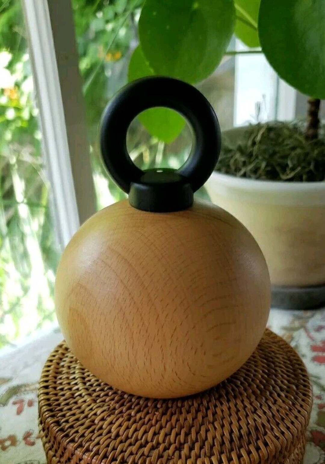 Vintage Salt Grinder Bodum Design R Nissen Made in Denmark Beechwood ...