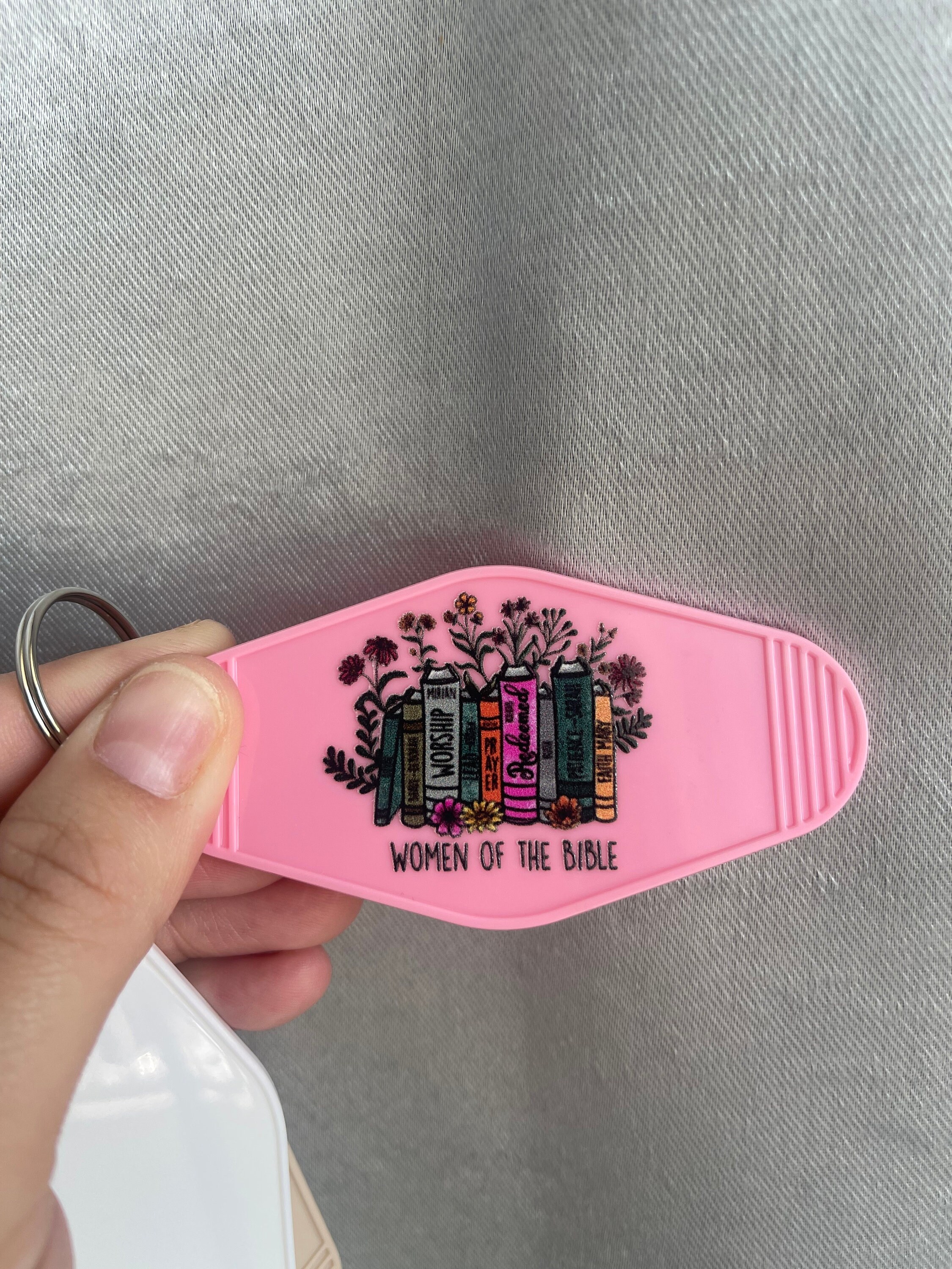 Bible Keychain Motel Keychain Women of the Bible Motel - Etsy