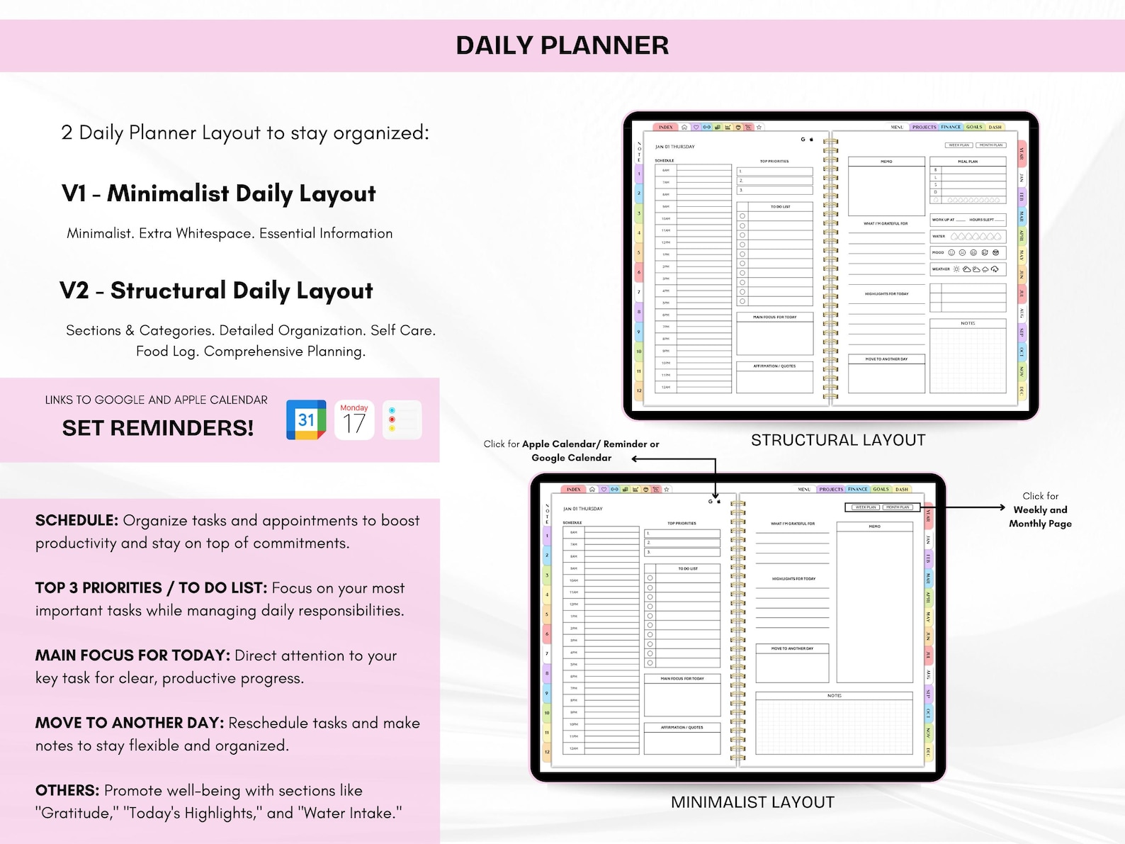 ULTIMATE 2026 Digital Planner, 2026 and Undated Digital Planner Bundle ...