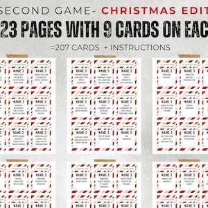 5 Second Game Christmas Edition, Christmas Party Games, Christmas Games ...