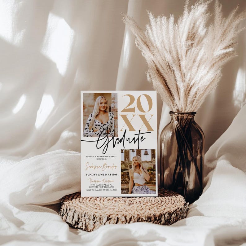 Graduation Announcement 2026, Graduation Card, Graduation Invitation ...