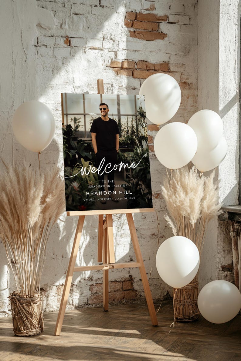 Graduation Yard Sign 2026, Grad Welcome Sign, Graduation Decorations ...