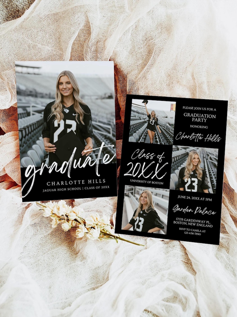 Graduation Announcement 2026, Graduation Invitation, Graduation ...