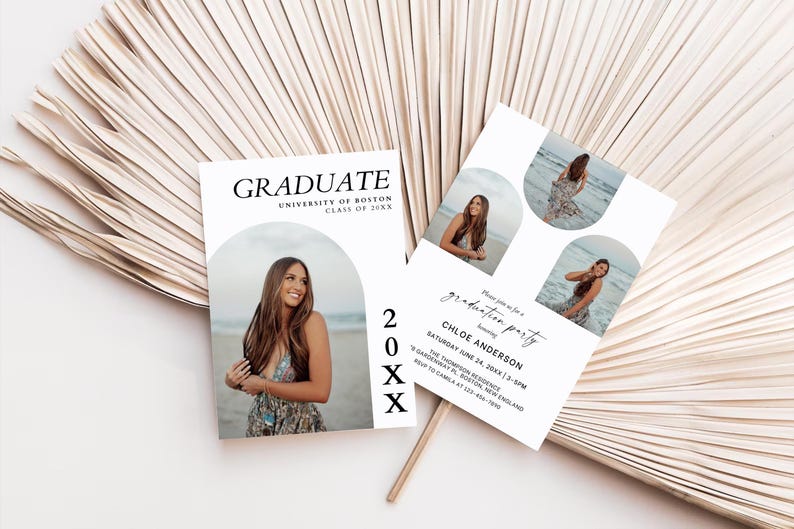 Senior Graduation, Graduation Announcement, Grad Party Invite ...