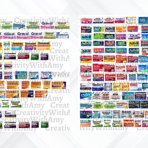 Pocket Pharmacy, Pill Box Labels, Pharmacy Labels, Pill Case, Pill ...