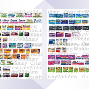 Pill Box Pill Organizer Pill Case Labels Pharmacy Pill - Etsy