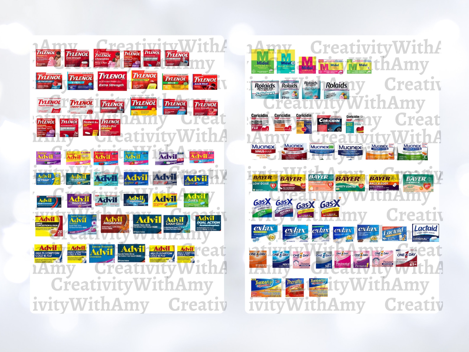 Pocket Pharmacy Pill Labels Pill Stickers Pharmacy Pill - Etsy