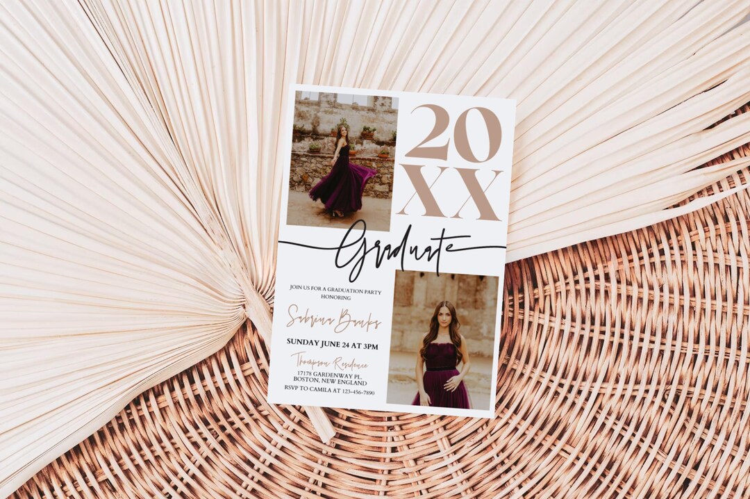 Senior Graduation Invitation 2026, Grad Invite Graduation Announcement ...