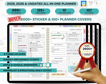 Planner Templates - Etsy