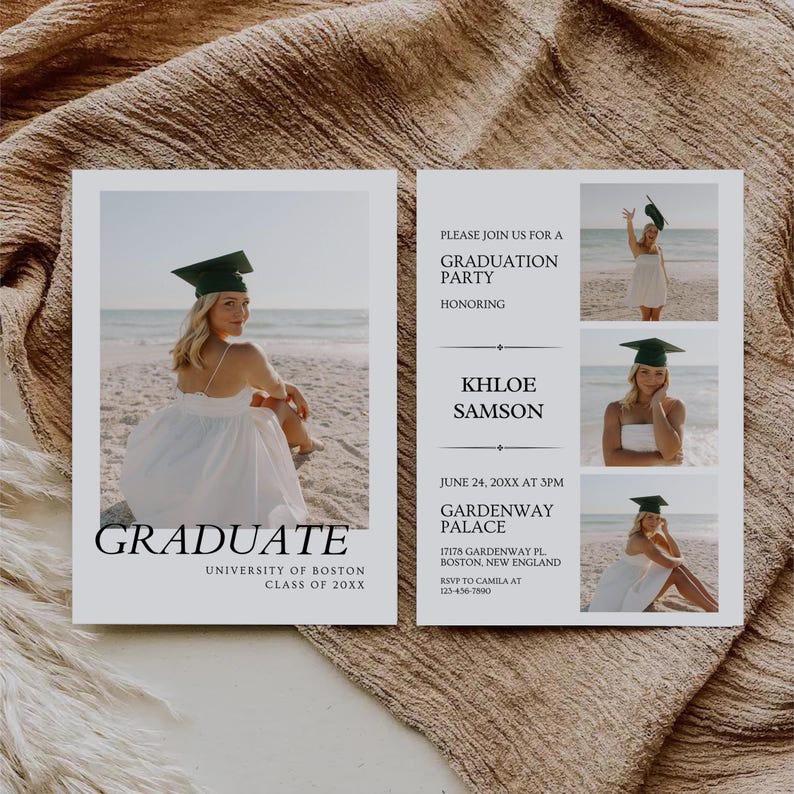 Graduation Invitation, Graduation Announcement 2026, Senior Graduation ...