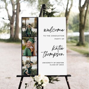 Graduation Party, Grad Party Sign, Graduation Decorations, Modern ...