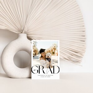 Graduation Invitation, Senior Graduation, Grad Party Invite, Modern ...