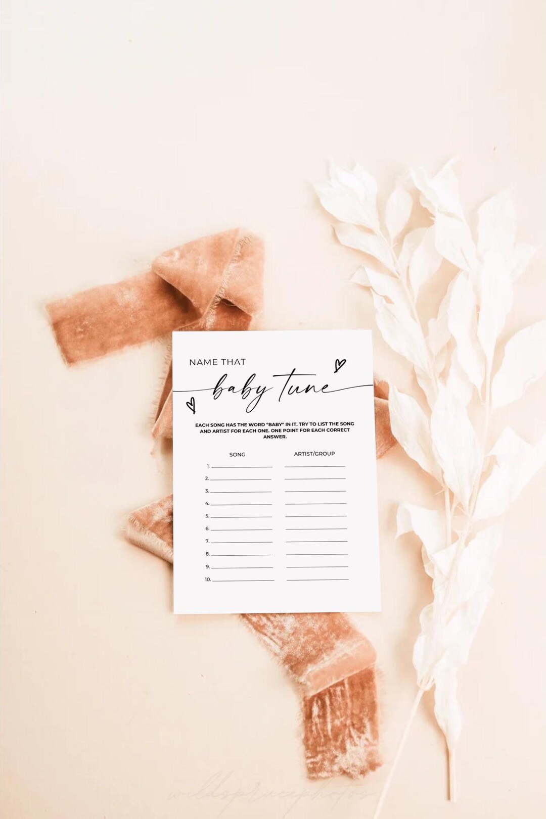 Name That Baby Tune, Baby Party Games, Baby Printable, Baby Shower ...