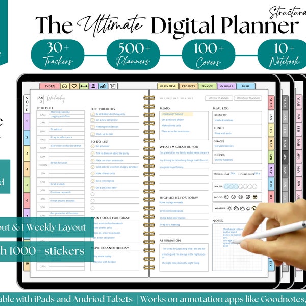 Goodnotes Planner - Etsy