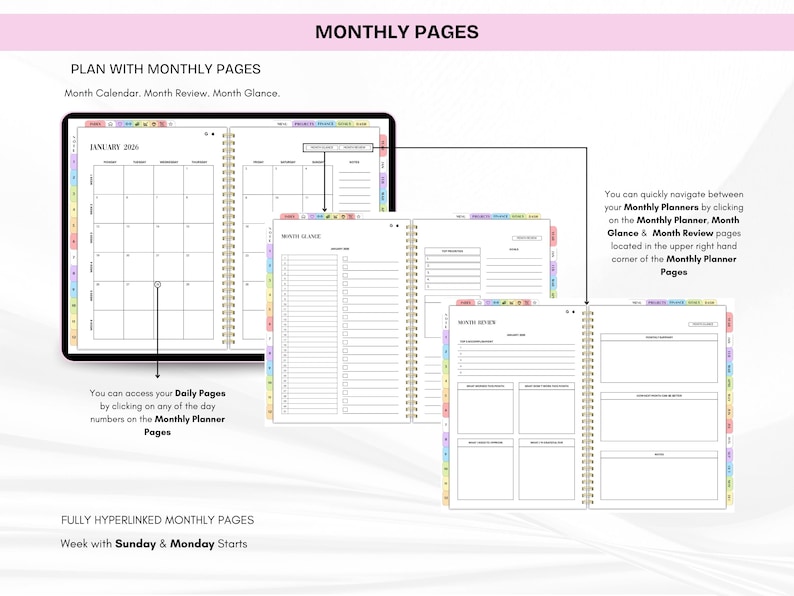ULTIMATE 2026 Digital Planner, 2026 and Undated Digital Planner Bundle ...