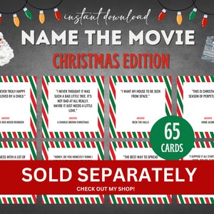 5 Second Game Christmas Edition, Christmas Party Games, Christmas Games ...