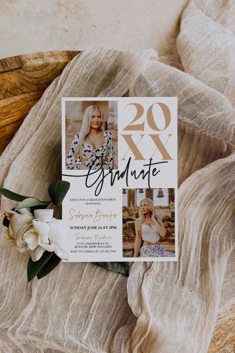 Graduation Announcement 2026, Graduation Card, Graduation Invitation ...