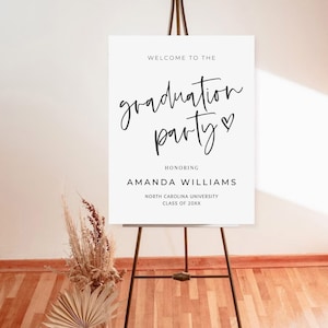 Grad Party Sign, Grad Party Decor, Graduation Yard Sign, Graduation ...