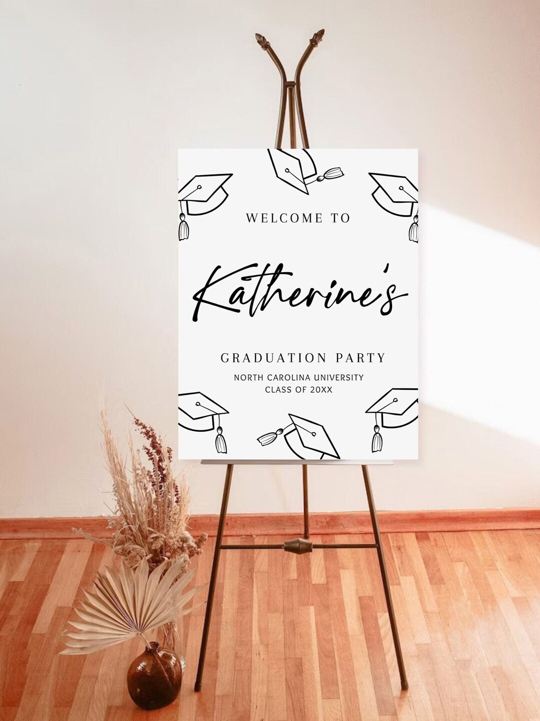 Minimal Graduation Sign, Modern Grad Sign, Graduation Yard Sign, Grad ...