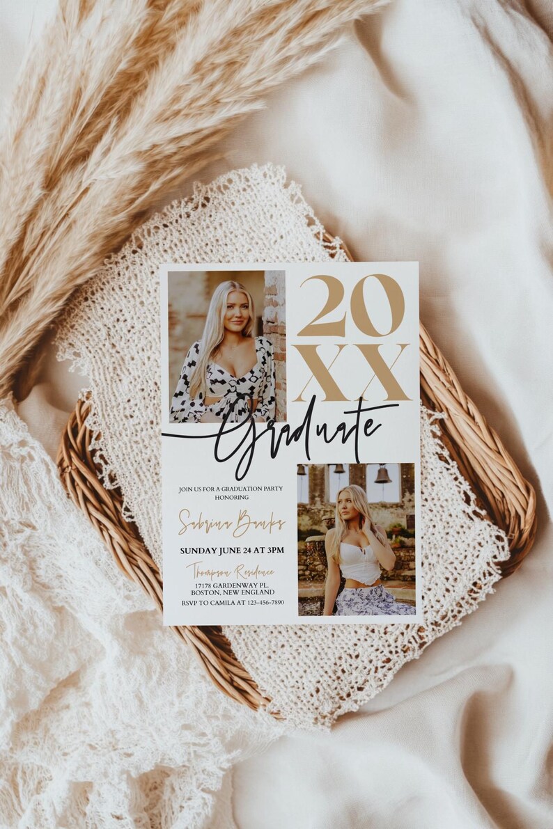 Graduation Announcement 2026, Graduation Card, Graduation Invitation ...