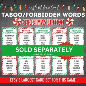 Christmas 5 Second Game Party Games, Christmas Holiday Trivia ...