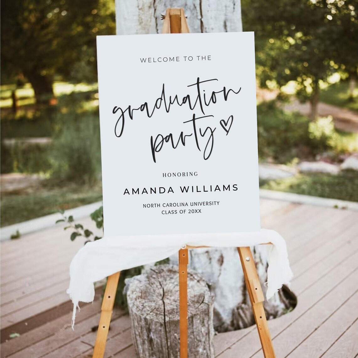 Grad Party Sign, Grad Party Decor, Graduation Yard Sign, Graduation ...